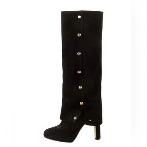 Stuart Weitzman | Shoes | Stuart Weitzman Spats Tall Knee High Black ...